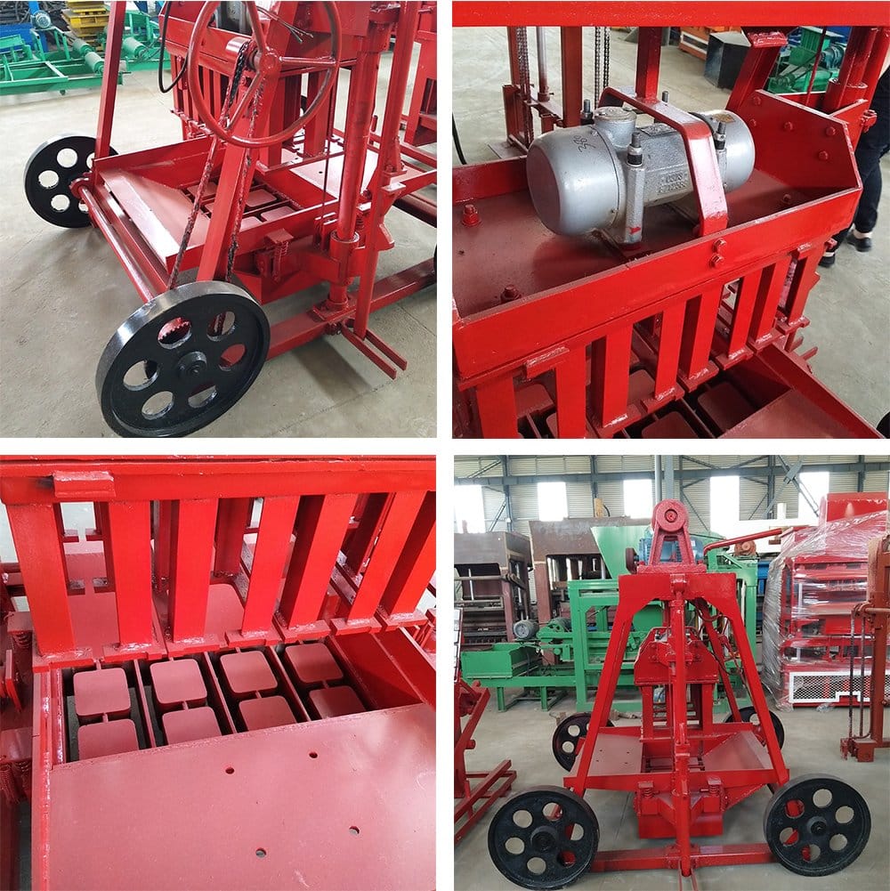 QT40-3B Egg Laying Concrete Cement Block Making Machine - Block making ...